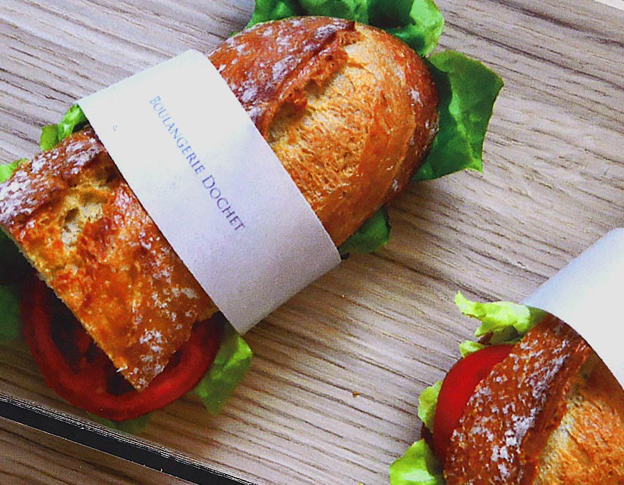 Wafer paper packaging