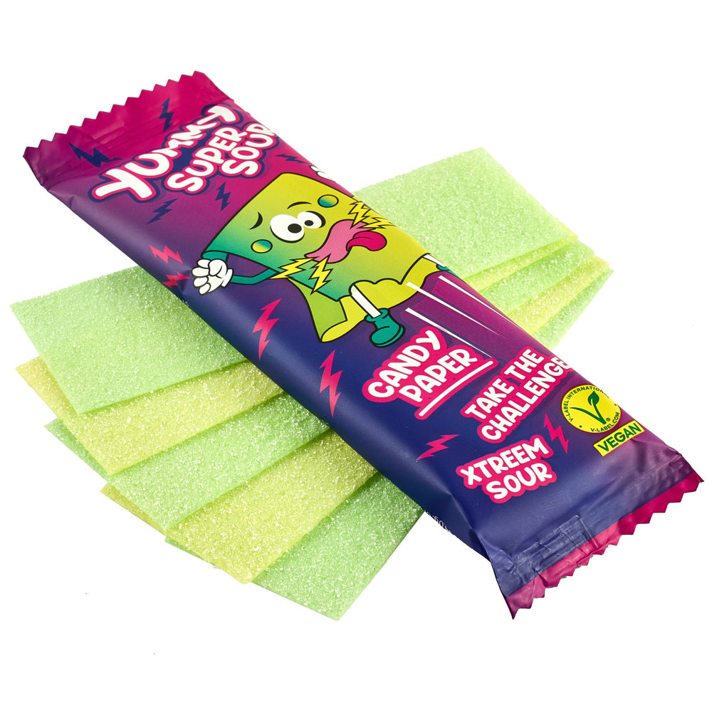 Yummy super sour candy