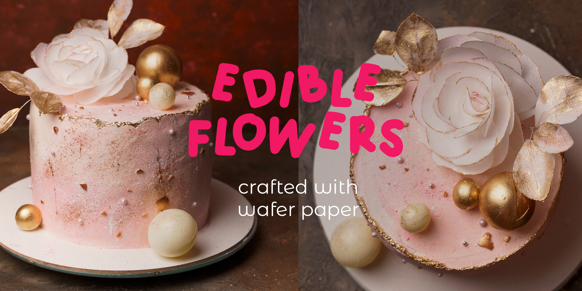 Wafer Paper Edible Flowers