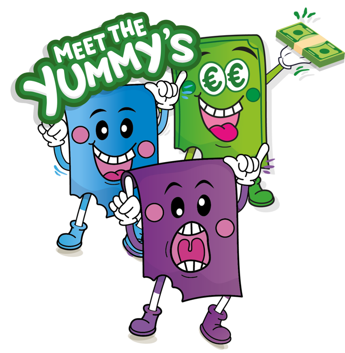 Yummy money Candy paper want to know more