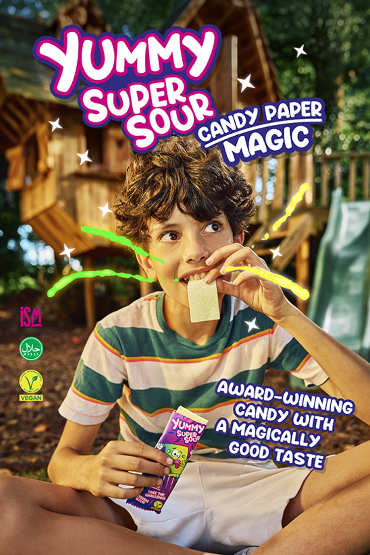 Yummy super sour candy